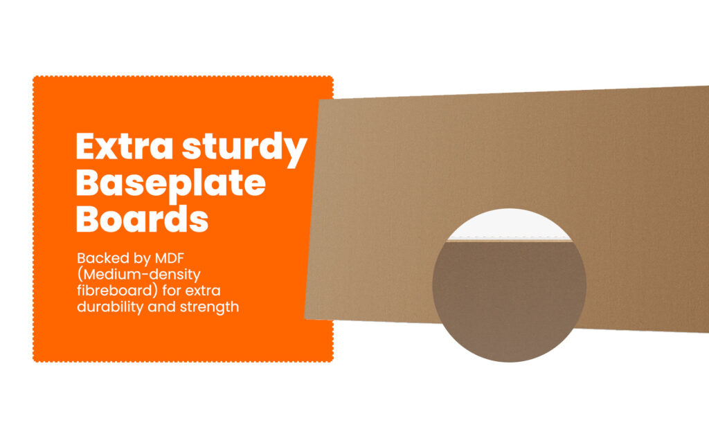 24" x 48" World Map Baseplate - Slab Dream Lab