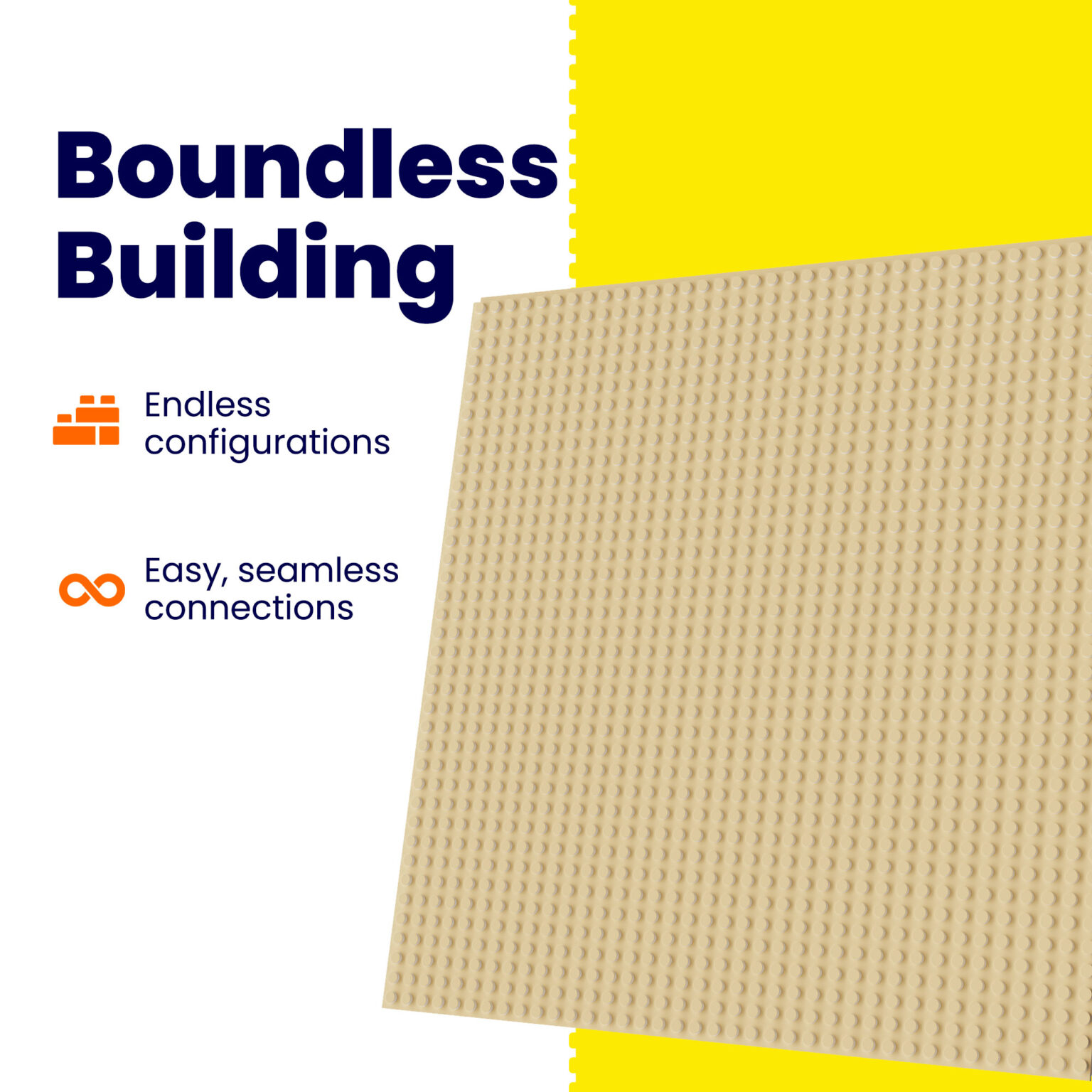 Sand Tan Baseplate - Slab Dream Lab